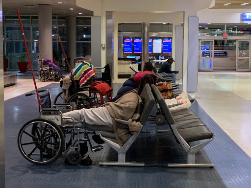 Outreach workers relocate homeless from Philladelphia International ...