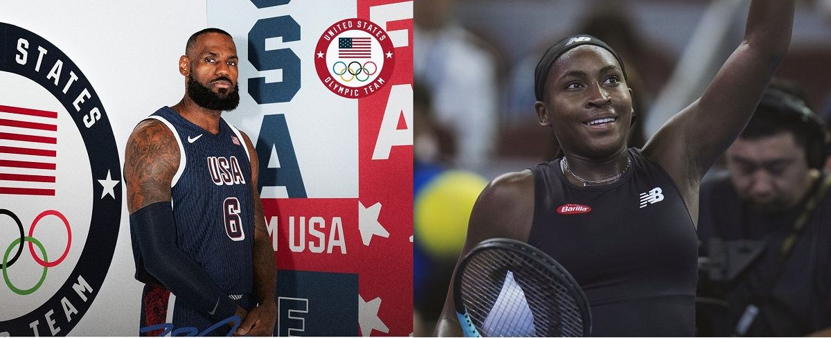 Lebron James y Coco Gauff, abanderados del Team USA en ceremonia de ...