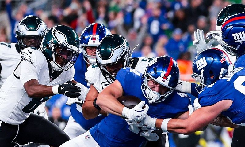 New York Giants arrollan a los campeones Philadelphia Eagles - El Sol ...